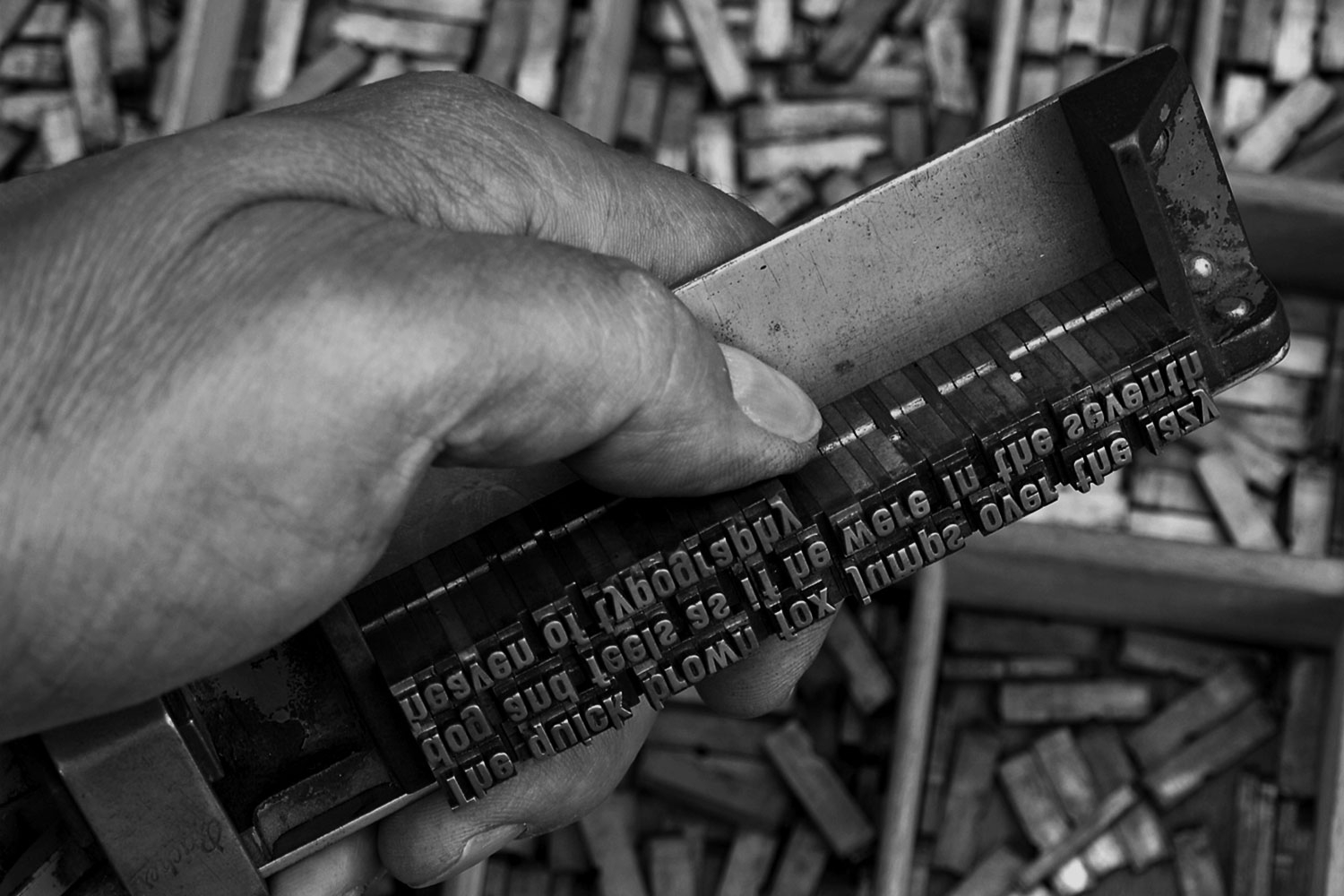 The Letters And Numbers Of Movable Type The Hemlock Street Jeweler