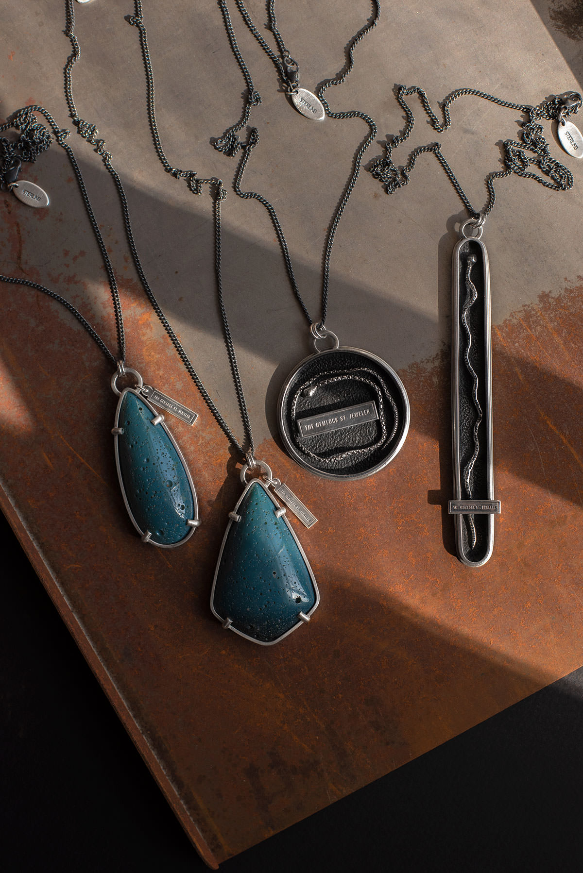 Leland Blue Necklace - The Hemlock Street Jeweler